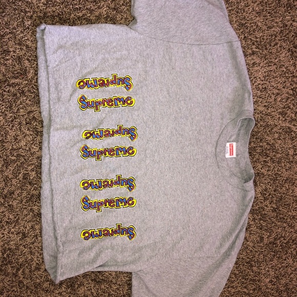 Supreme | Tops | Cropped Supreme Shirt | Poshmark
